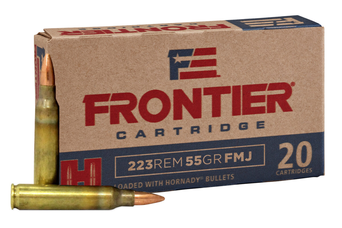 Hornady Frontier 223 Rem FMJ 55 gr - Versatile Range Ammo